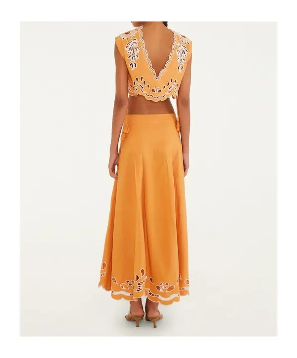 Farm Rio Embroidery Skirt