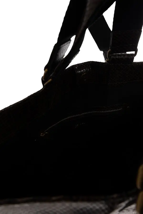 Isabel Marant Étoile Python-print Handbag