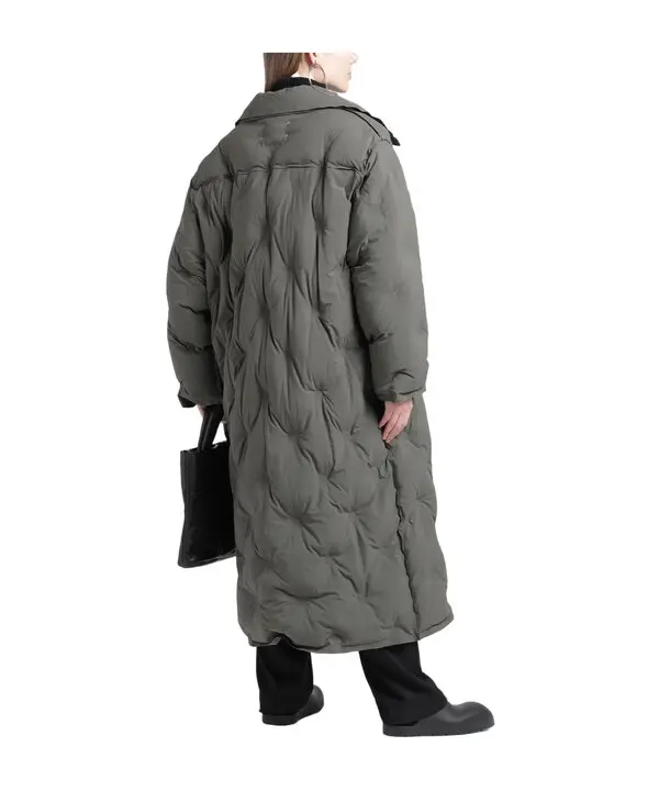 MAISON MARGIELA Solid-color Long-sleeve Coat
