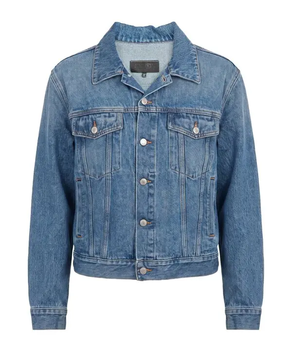 MAISON MARGIELA Casual Denim Jacket - Blue
