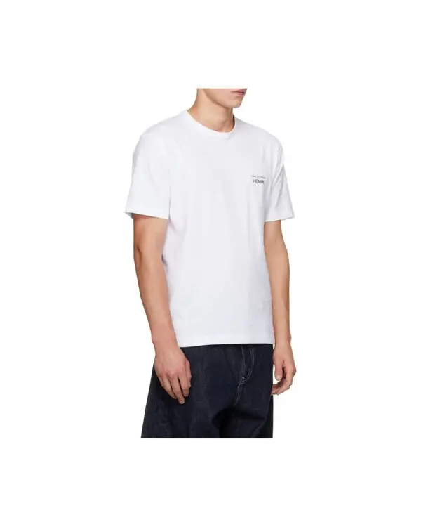Comme Des Garçons Crew Neck Short-sleeved T-shirt - White