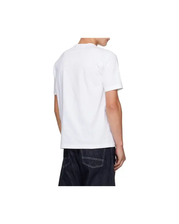 Comme Des Garçons Crew Neck Short-sleeved T-shirt - White