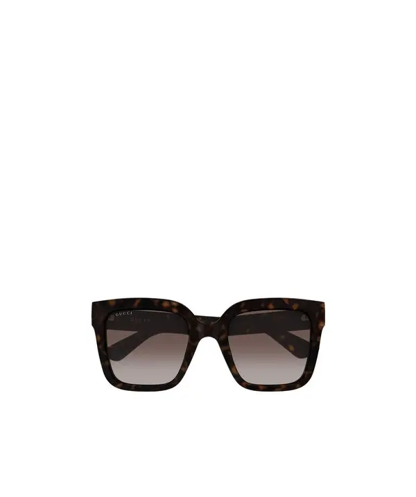 Gucci Square Frame Sunglasses - Tortoiseshell