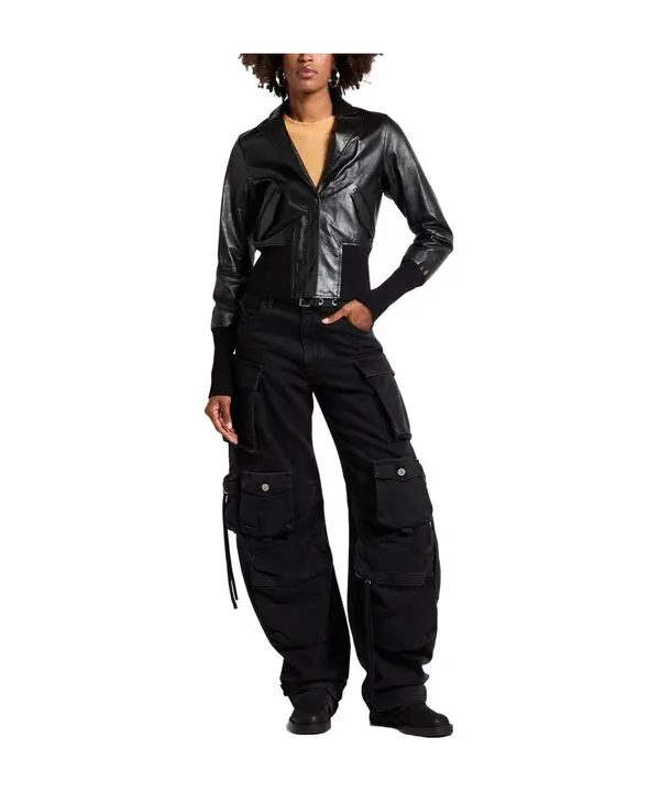 MAISON MARGIELA Simple-style Leather Jacket