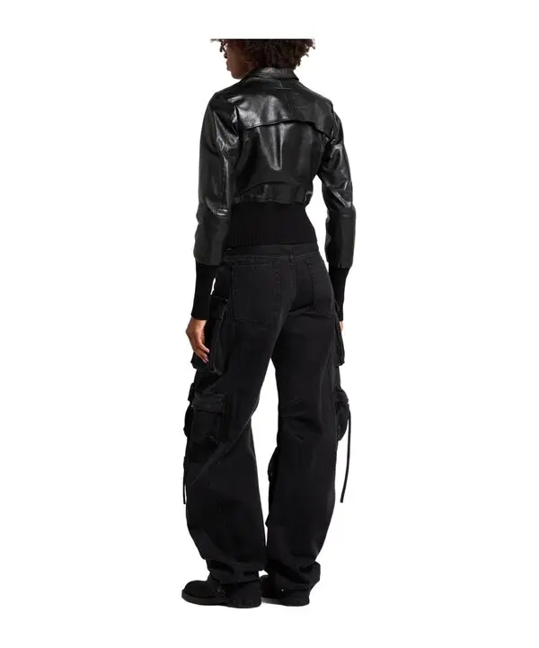 MAISON MARGIELA Simple-style Leather Jacket