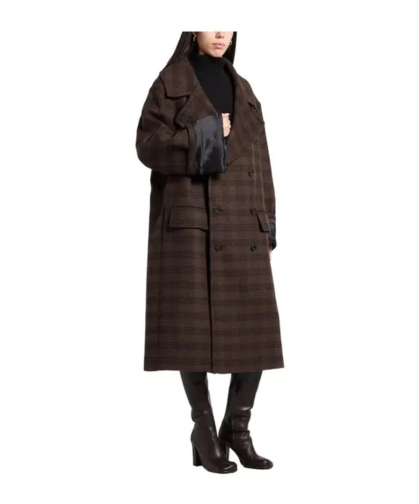 MAISON MARGIELA Plaid Double- Coat