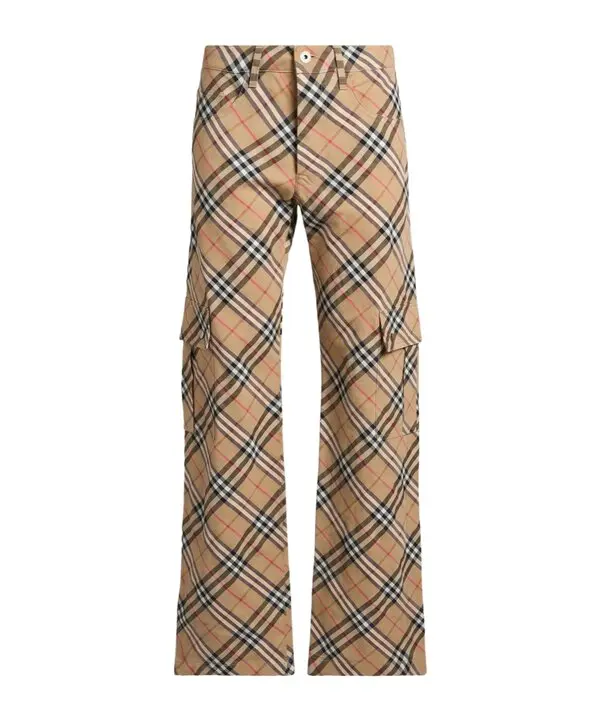 Burberry Printed Cargo Pants - No