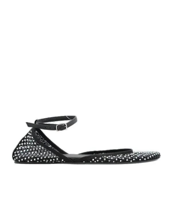 Christopher Esber Minette Embellished Ballet Flats