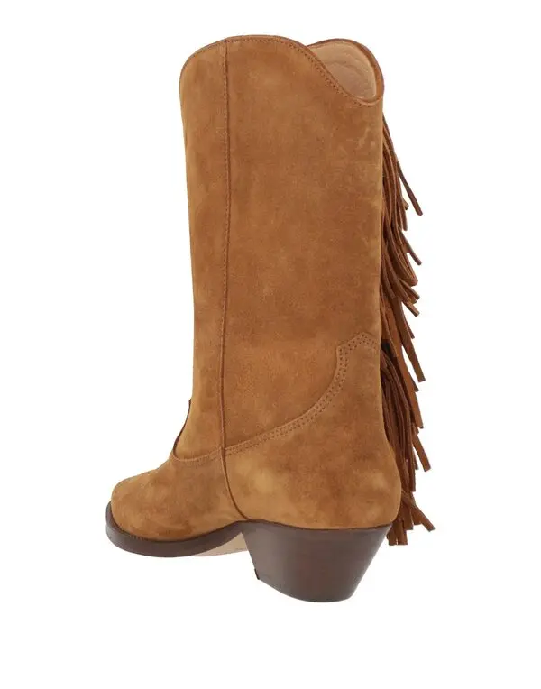 Isabel Marant Étoile Suede Denim Ankle Boots