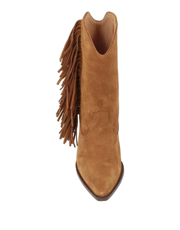 Isabel Marant Étoile Suede Denim Ankle Boots