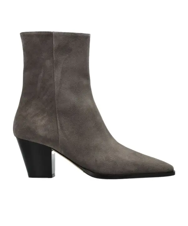 AeydĒ Hedvig Pointed-heel Ankle Boots