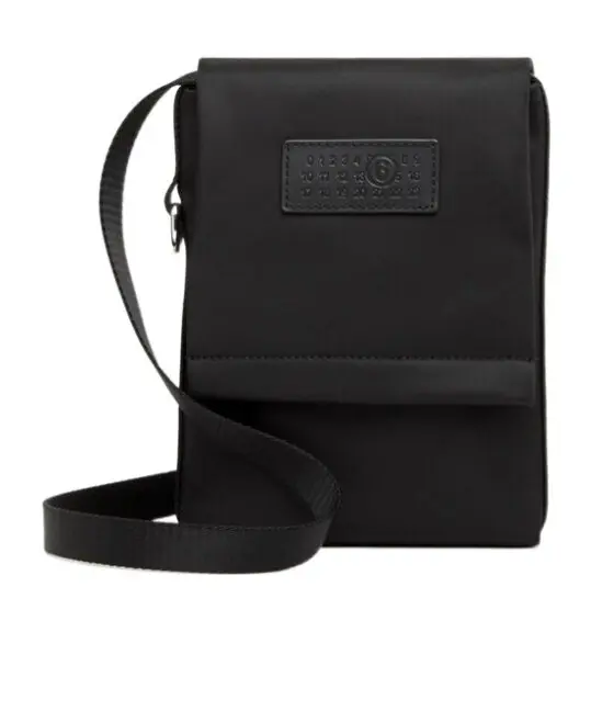 MAISON MARGIELA Small Nylon Crossbody Bag - Black