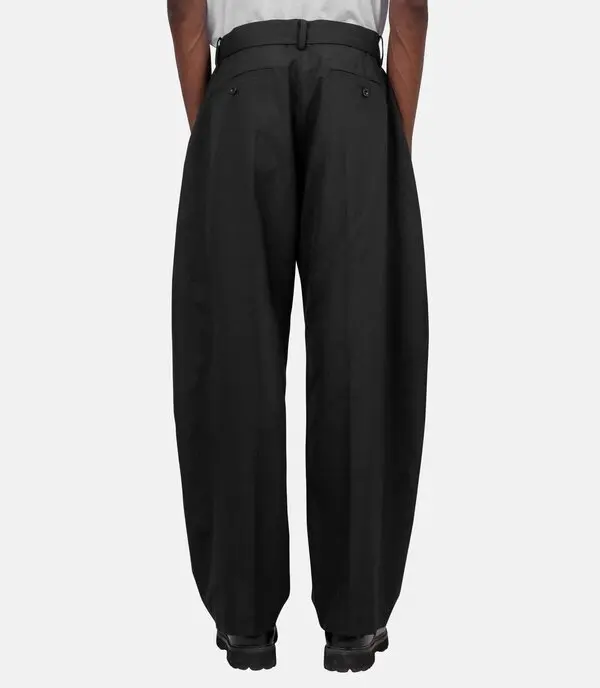 Sacai Logo-detail Trousers