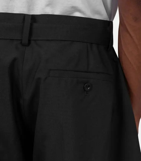 Sacai Logo-detail Trousers