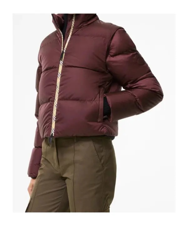 Burberry Detachable Sleeve Nylon Langdale Puffer Jacket