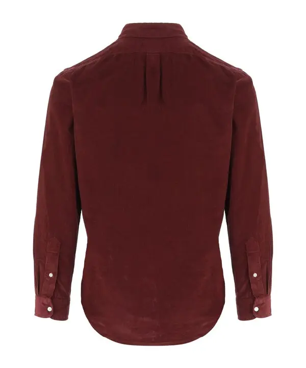 Polo Ralph Lauren Ribbed Velvet Shirt - Red