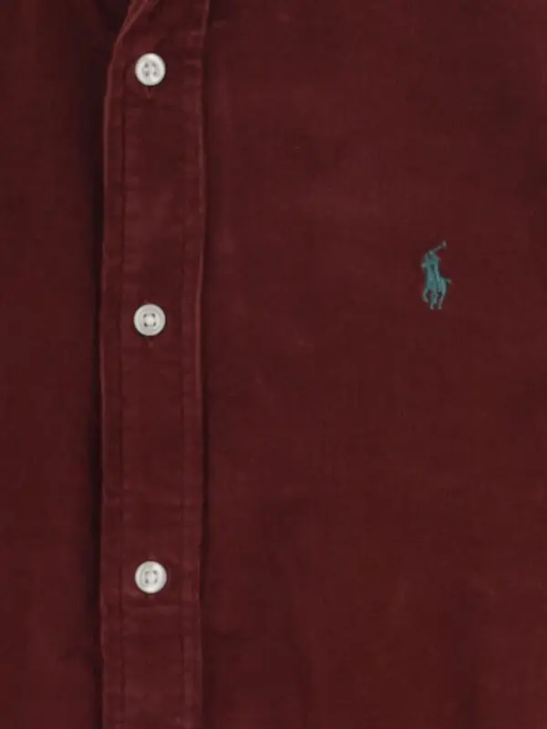 Polo Ralph Lauren Ribbed Velvet Shirt - Red