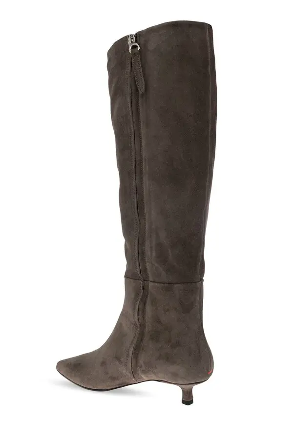 AeydĒ Sabrina Zip-up Tall Boots