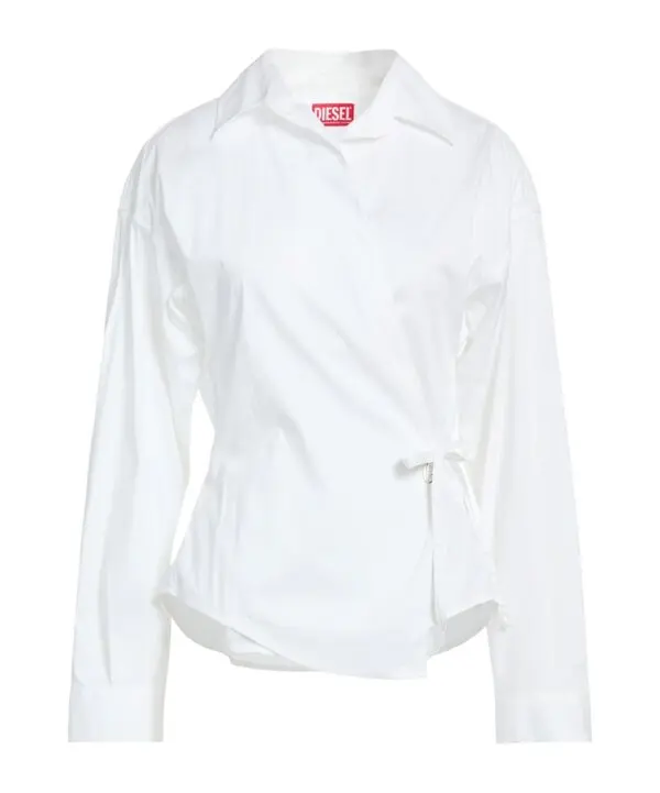 DIESEL® Solid Color V-neck Tie-up Top