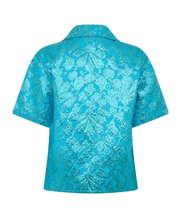 Gucci Jacquard Shortsleeve Shirt