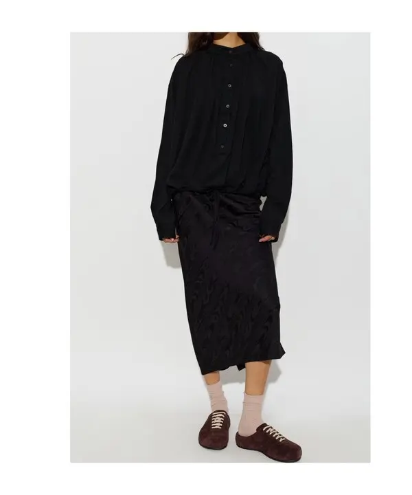 Dries Van Noten Color-block Flat Mules