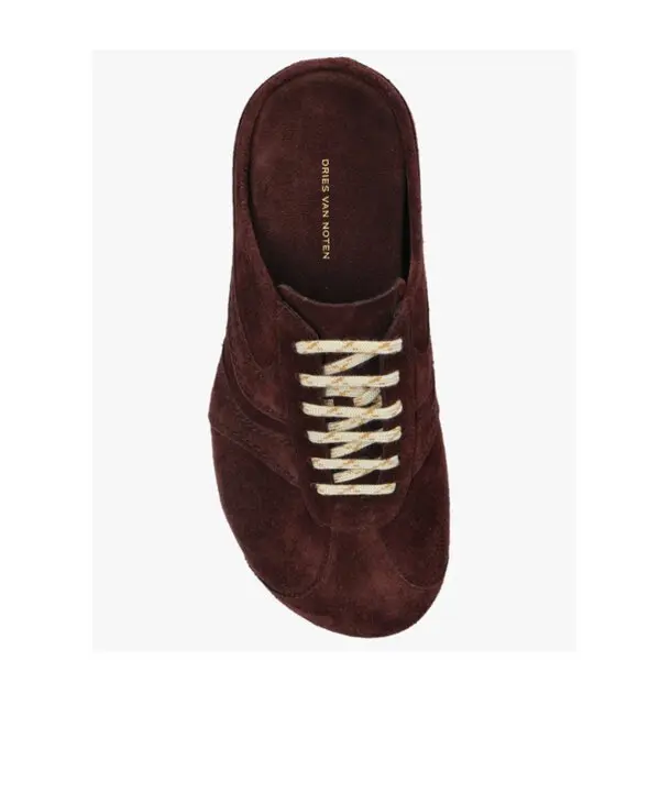 Dries Van Noten Color-block Flat Mules
