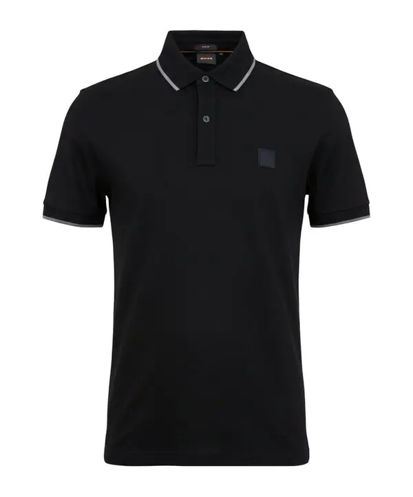 Hugo Boss Shortsleeve Polo Shirt - Black