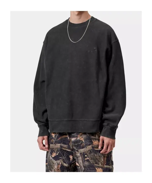 Carhartt Work In Progress Lambert Logo-embroidered Sweatshirt