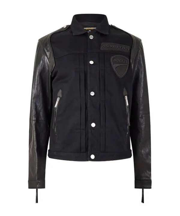 Dsquared2 Mixedmedia Jacket - Black