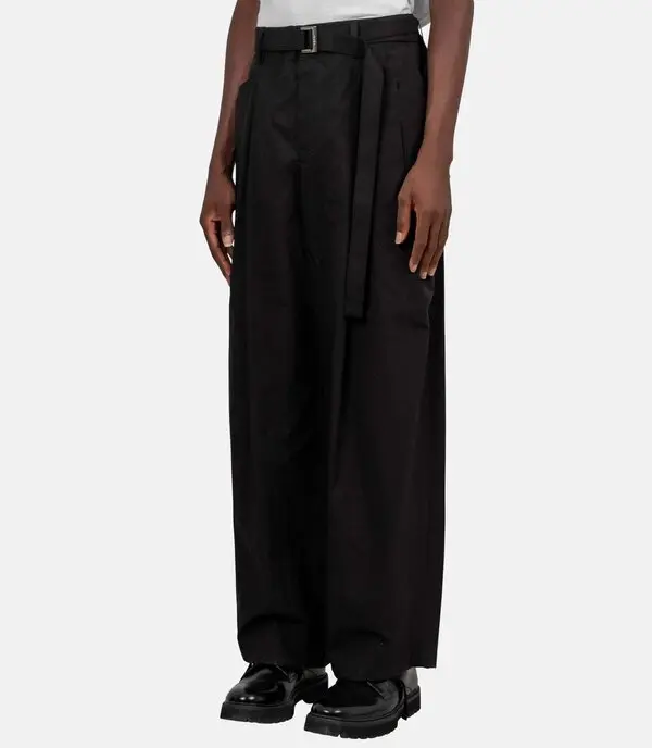 Sacai Logo Casual Pants