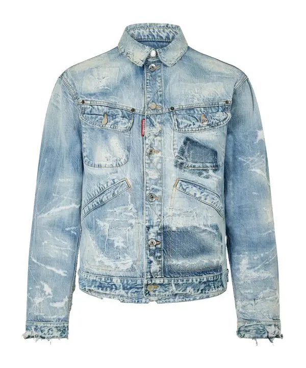 Dsquared2 Washed Denim Jacket