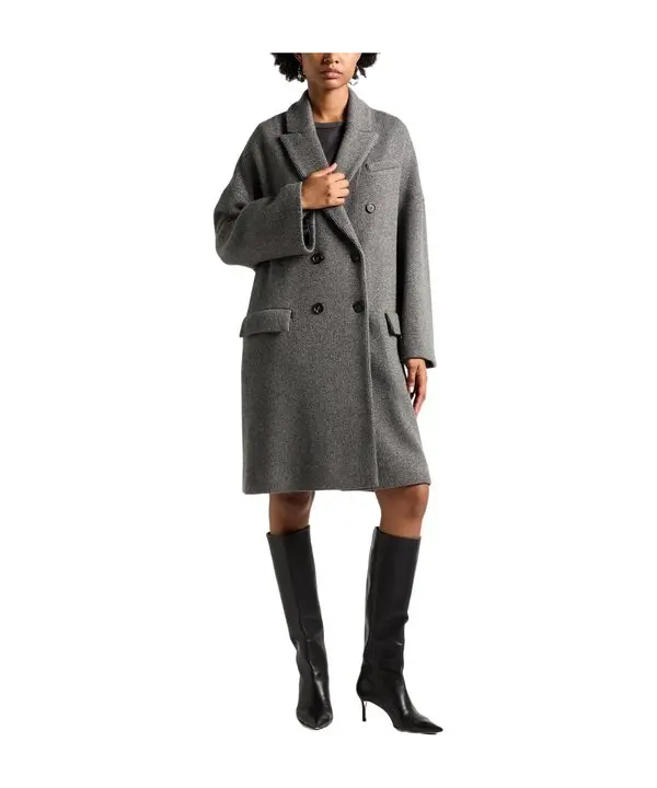 Brunello Cucinelli Metallic Double- Coat
