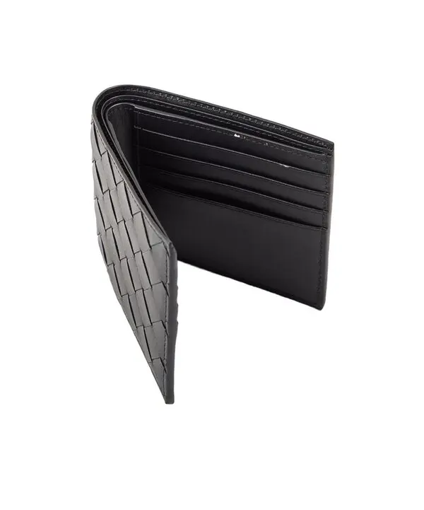 Bottega Veneta Woven Leather Bifold Wallet
