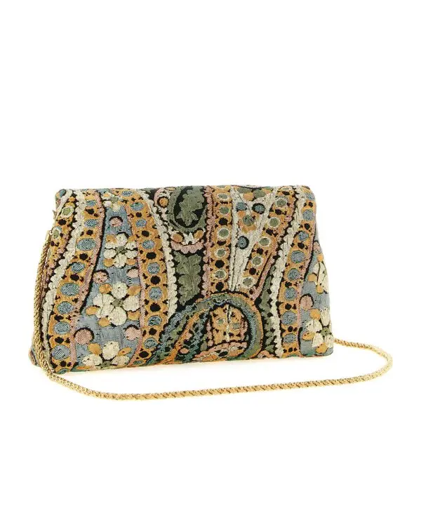 Dries Van Noten Patterned Clutch Bag