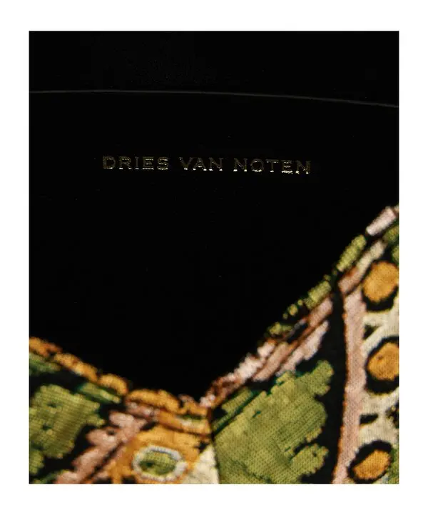 Dries Van Noten Patterned Clutch Bag