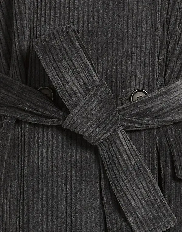 Brunello Cucinelli Corduroy Trench Coat