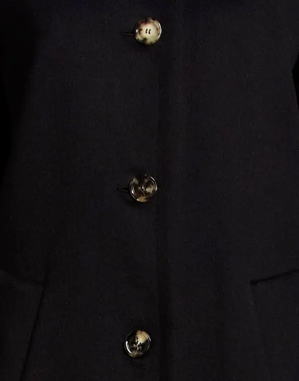 Marni Simple Long-sleeved Woolen Coat