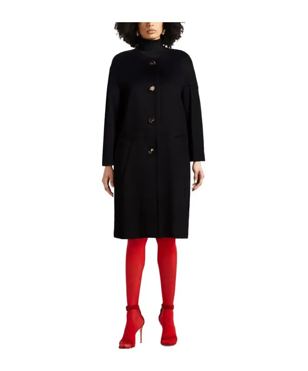 Marni Simple Long-sleeved Woolen Coat