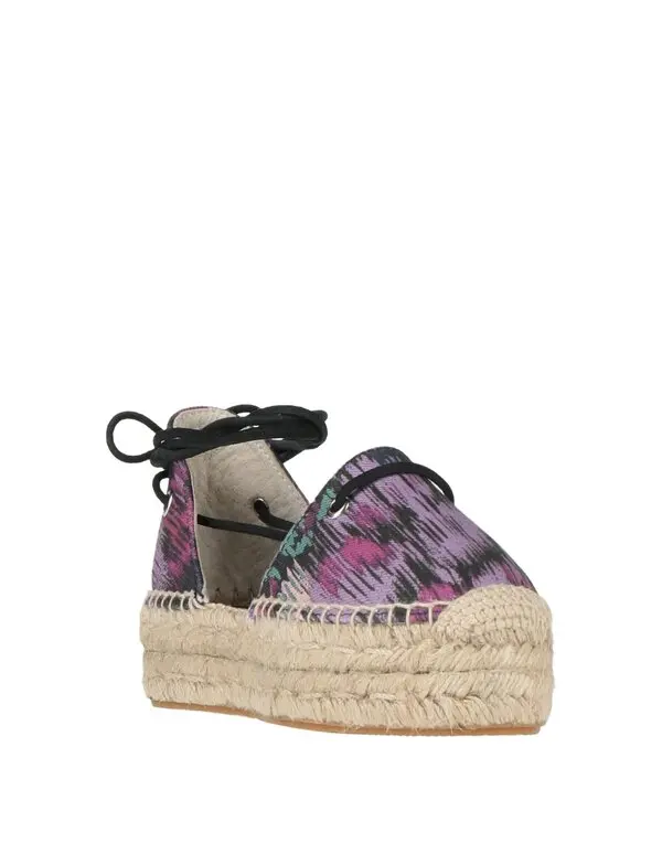 Isabel Marant Étoile Colorful Canvas Lace-up Espadrilles