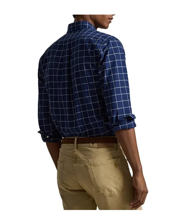 Polo Ralph Lauren Check Buttondown Longsleeve Shirt - Blue