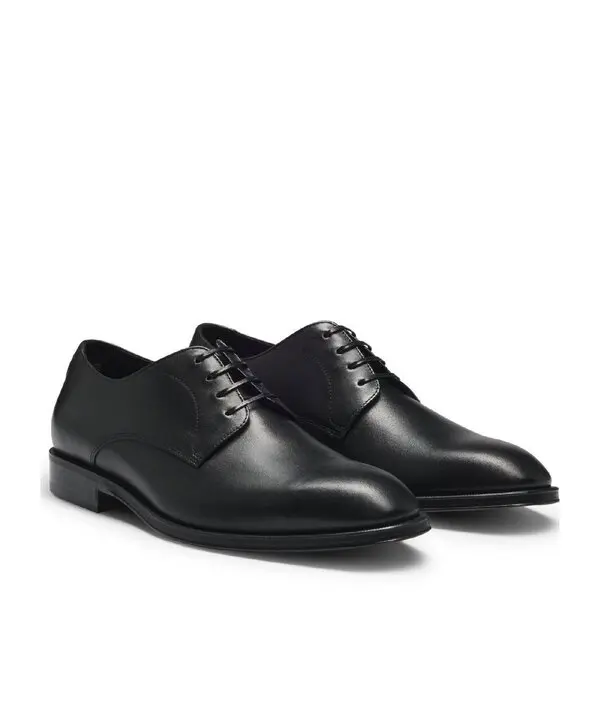 Hugo Boss Polished Leather Derby Shoes