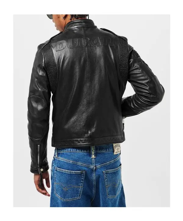 Dsquared2 Leather Biker Jacket