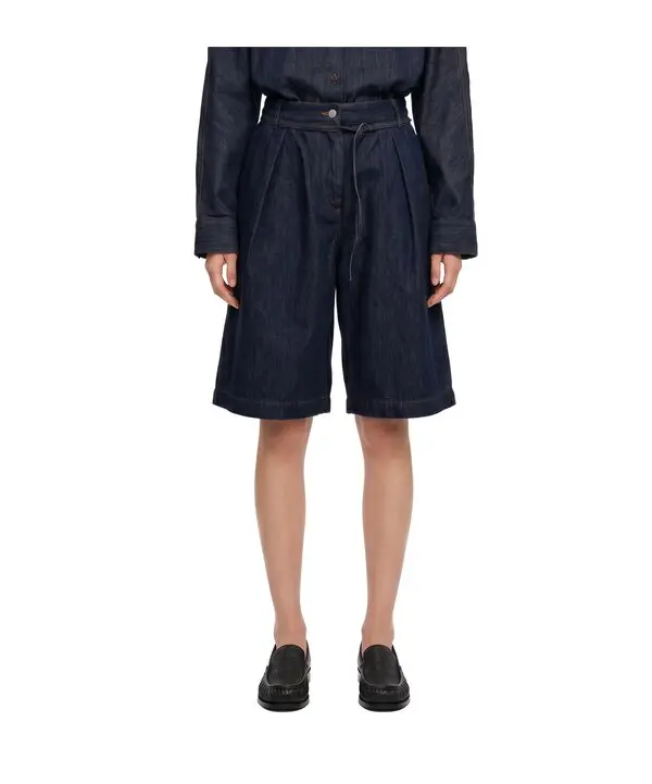 Dries Van Noten Belted Shorts