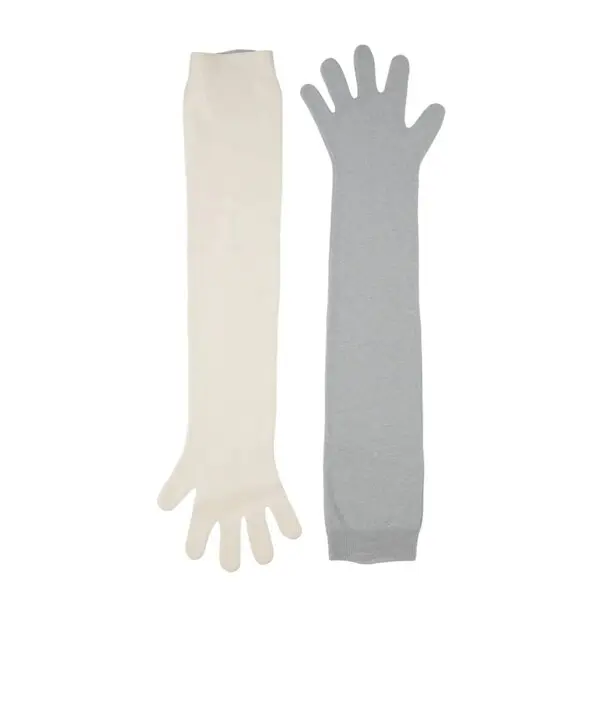 Marni Two-tone Knitted Gloves