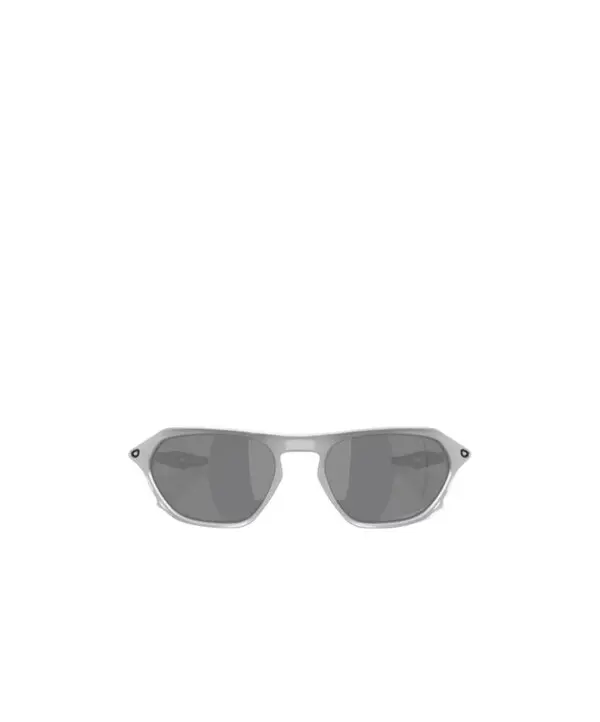 Oakley Geometric Sunglasses - Silver