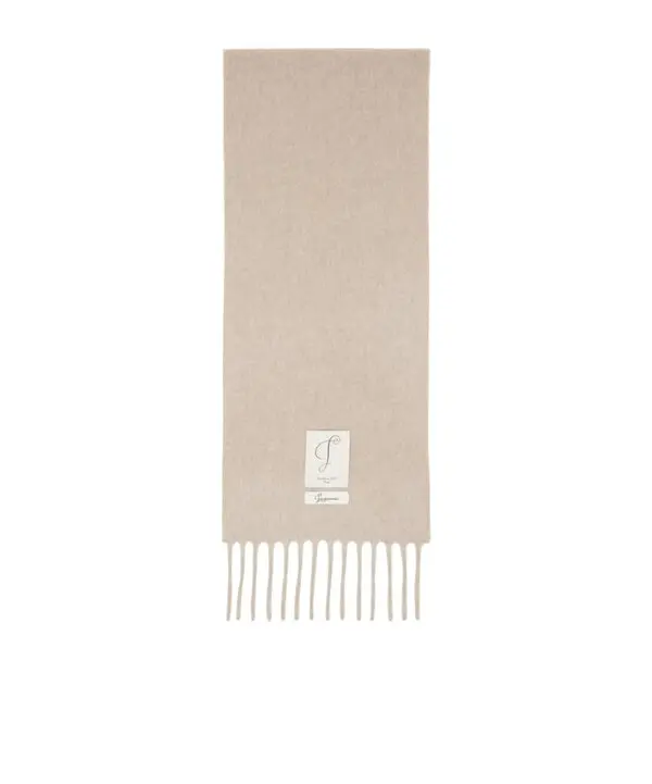 Jacquemus Tassel Scarf - Beige