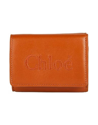 Chloé Solid Color Leather Wallet