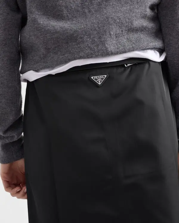 Prada Low-rise Side-pocket Skirt