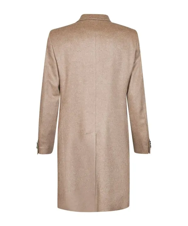 Zegna Single-breasted Cashmere Coat