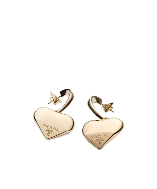 Prada Eternal Small Drop Earrings In Yellow